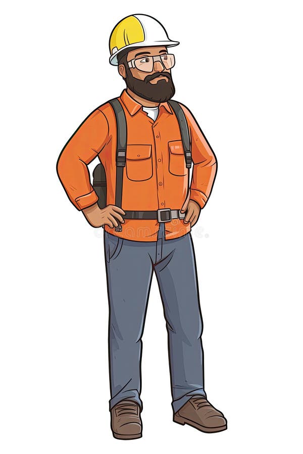 The Engineer Sticker on Isolated Tansparent Background, Png, Logo ...