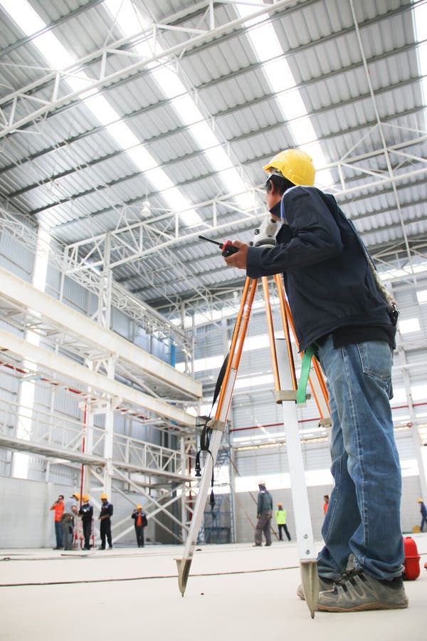 Engineer survey in factory stock photo. Image of equipment - 57078420