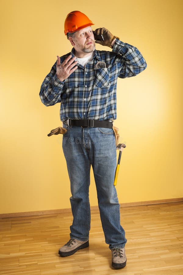 Engineer stock photo. Image of phone, occupation, profession - 53154892