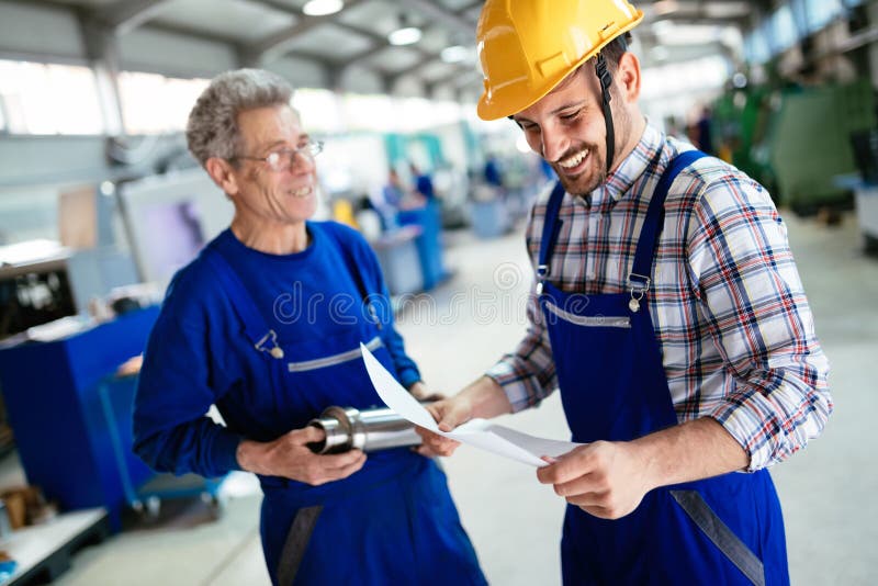Engineer Teaching Apprentice To Use TIG Welding Machine Stock Image ...