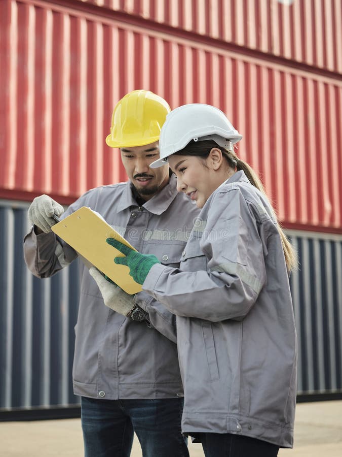Engineer Team Discuss Problems and Taking a Note Sharing Idea Stock Image - Image of manager ...