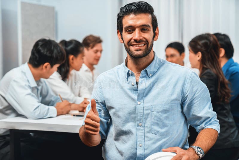 Diverse Group of Civil Engineer and Client Working on Architect ...