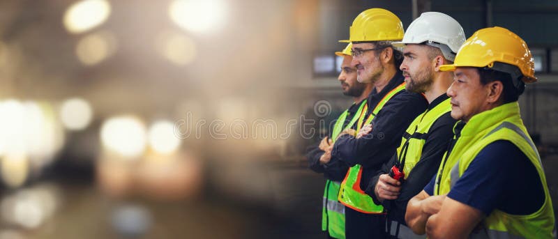 Engineer Team for Maintenance in Industry Factory Stock Photo - Image ...