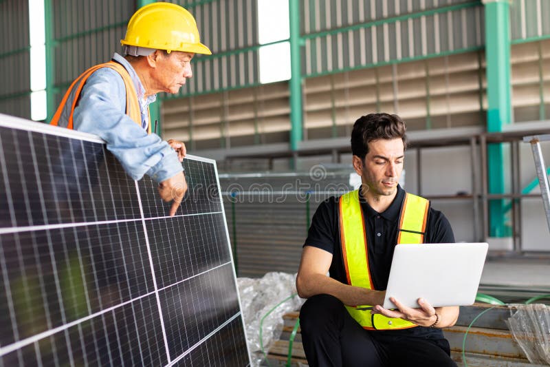 Engineer Setup High Technology Signal Tower 4G 5G Stock Photo - Image ...