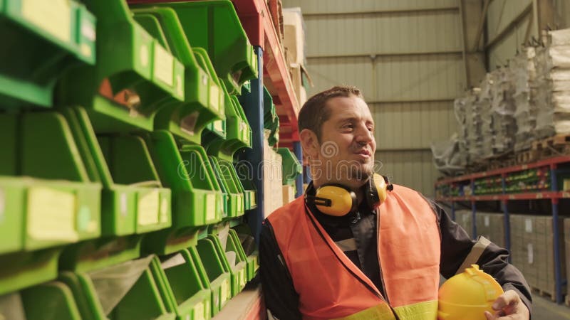 Engineer or Technician Feeling Tired and Take Off Hard Hat To Resting ...