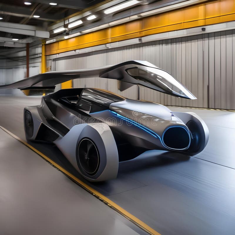 Flying Car Prototype Stock Illustrations – 111 Flying Car Prototype ...