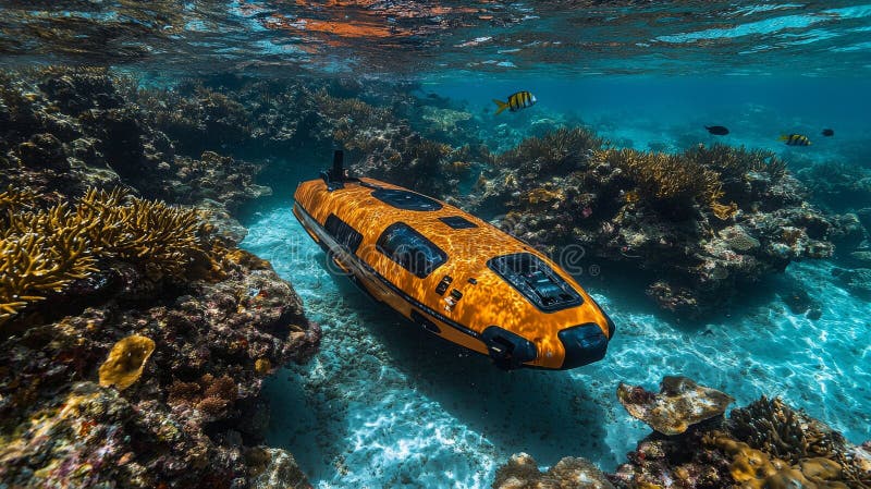 The Engineer Tests an Autonomous Underwater Vehicle & X28;AUV& X29; in ...