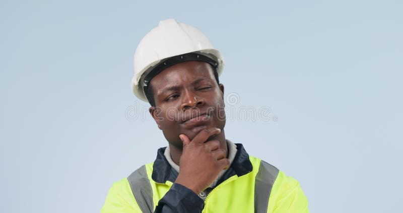 Engineer, Man and Thinking Outdoor in City at Night with a Solution ...