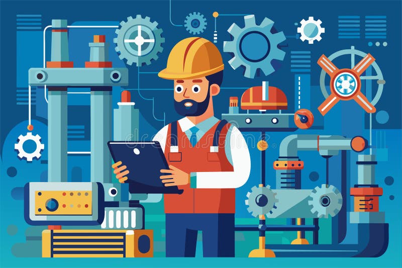 Maintains Machines Stock Illustrations – 5 Maintains Machines Stock ...