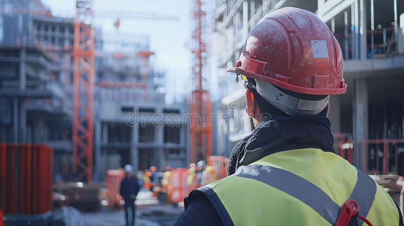 An Engineer is Using Advanced Equipment on the Site To Carry Out the ...
