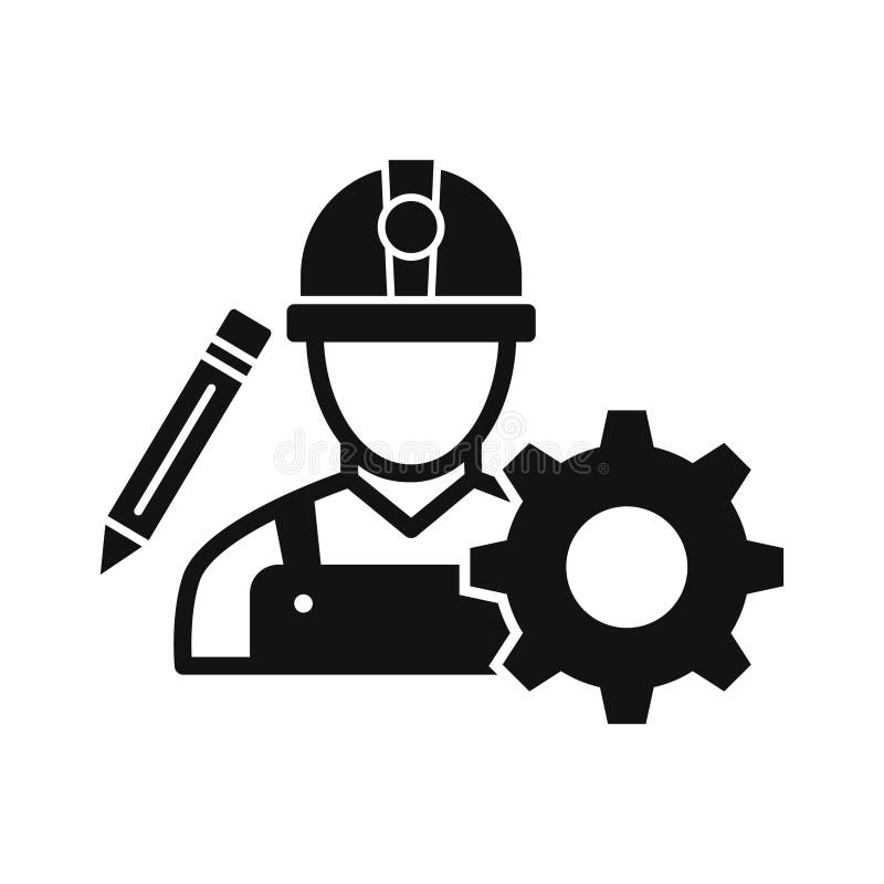 Engineer Vector Icon Which Can Easily Modify or Edit Stock Vector ...