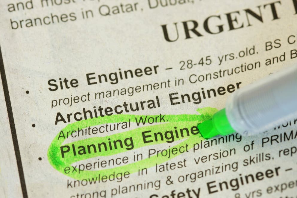 Engineer wanted stock image. Image of occupation, advertise - 11082729