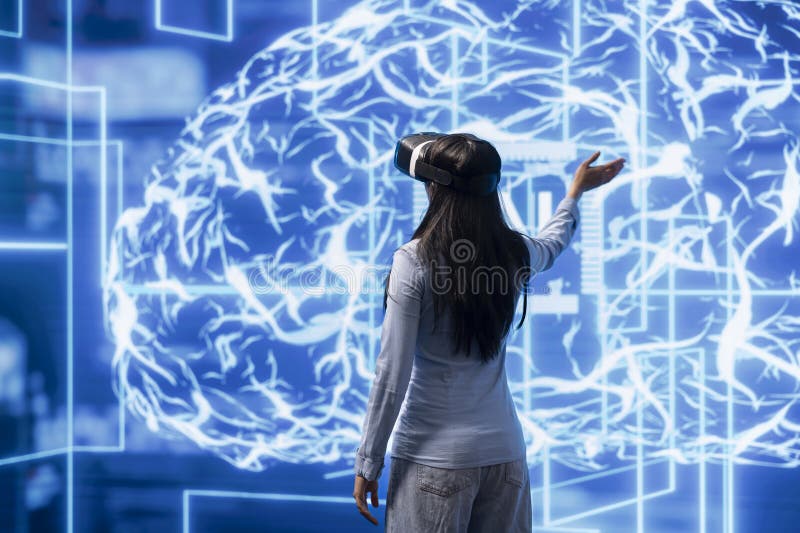 Neural Networks Process Training Artificial Intelligence Stock Photos ...