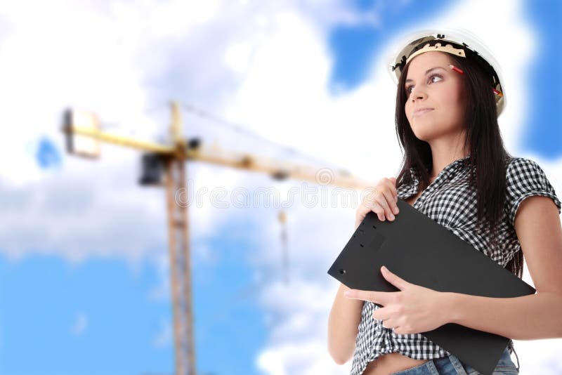 Engineer woman stock photo. Image of engineer, professional - 13414138