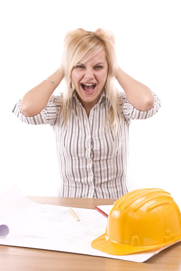 Engineer Woman Technician Staff Working Product Parts Stock Customer ...