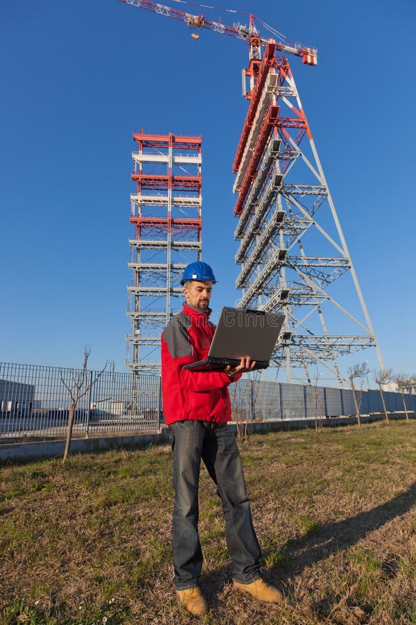 Engineer at Work stock image. Image of futuristic, architect - 18060115