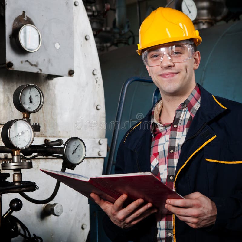 Factory worker stockroom stock image. Image of black - 45401465