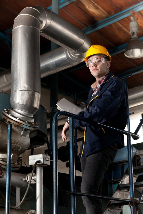 Engineer at work stock image. Image of industry, pressure - 23802125