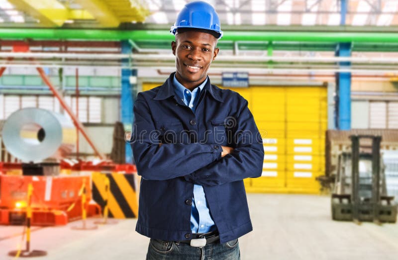 African engineer stock photo. Image of construction, industrial - 23912042