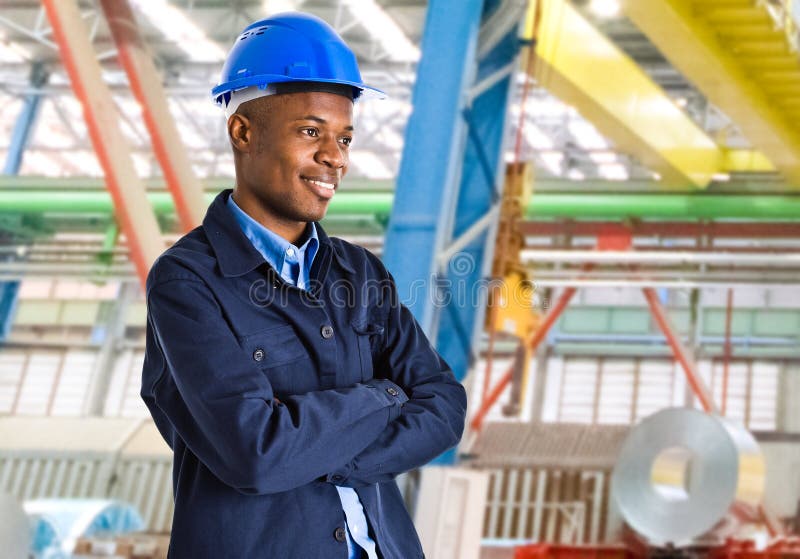 African engineer stock photo. Image of construction, industrial - 23912042