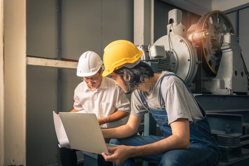 Engineer at work stock photo. Image of leader, foreman - 139695072