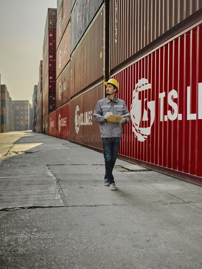 Engineer or Worker is Writing and Check on Checklist Document Stock ...