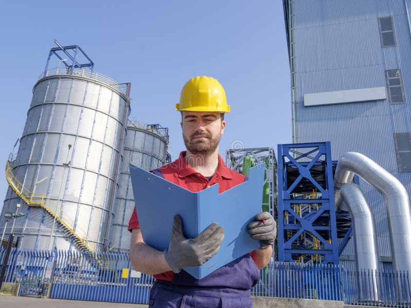 Engineer working stock image. Image of process, production - 70413197