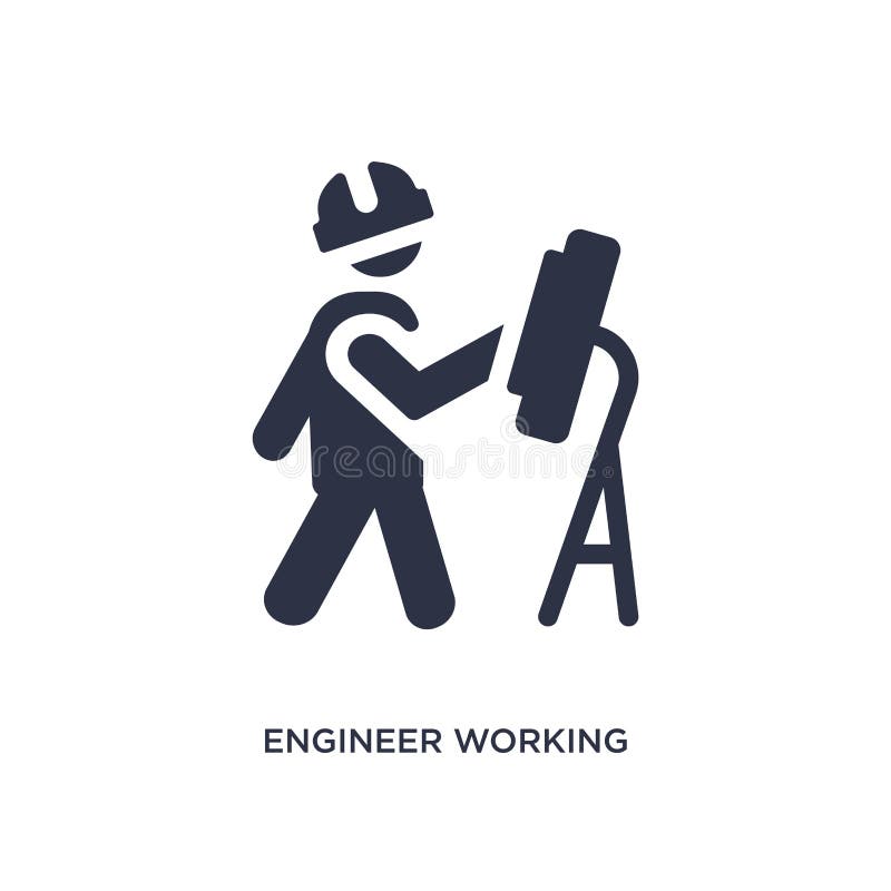 Industrial Engineer Icon in Different Style Vector Illustration. Two ...