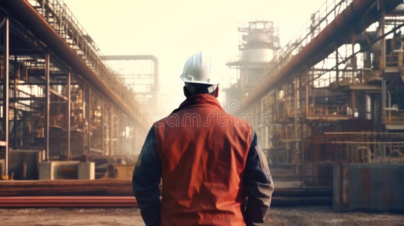 Engineer are Working and Inspecting the Building at the Construction ...