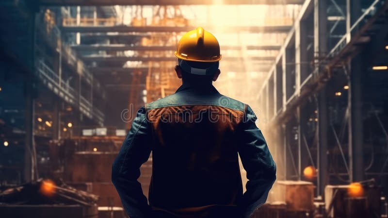 Engineer are Working and Inspecting the Building at the Construction ...