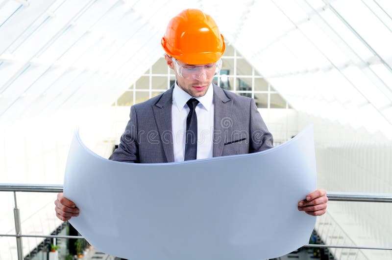 Engineer stock image. Image of businessman, architect - 32256189