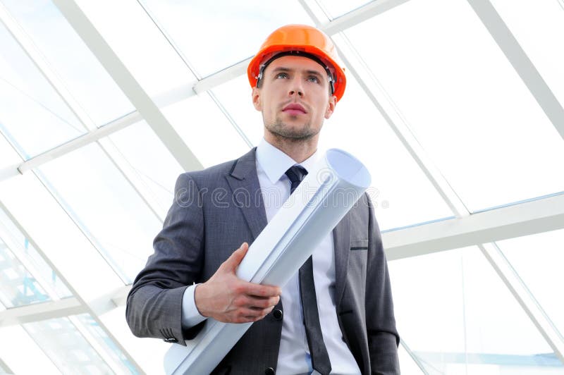 Engineer stock photo. Image of industry, caucasian, building - 32256268