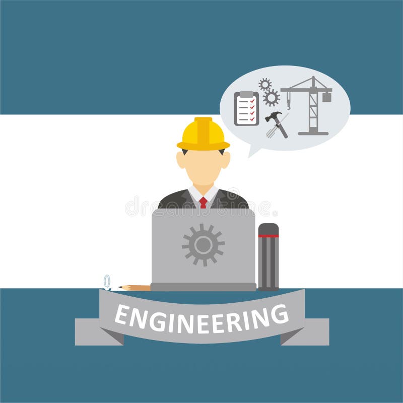 Engineering Activity Illustration Template Stock Vector - Illustration ...