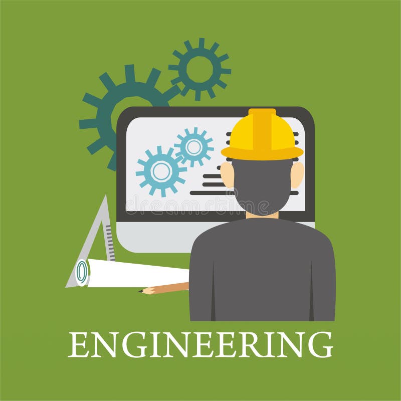 Engineering Activity Illustration Template Stock Vector - Illustration ...