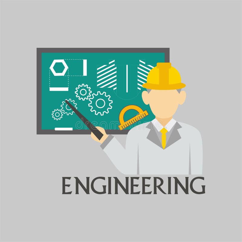 Engineering Activity Illustration Template Stock Vector - Illustration ...