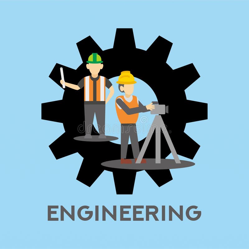 Engineering Activity Illustration Template Stock Vector - Illustration ...
