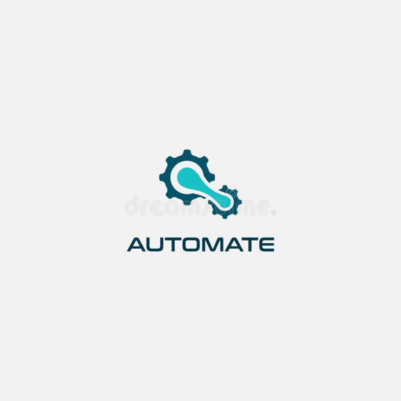 Engineering Automate System Control Logo Stock Vector - Illustration of ...