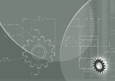 Engineering background stock illustration. Illustration of planning ...