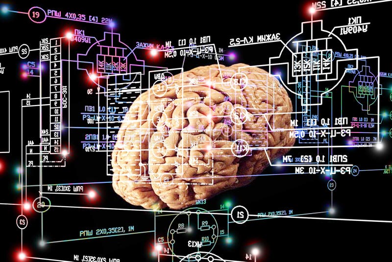 Engineering brain stock photo. Image of brain, communication - 79898456