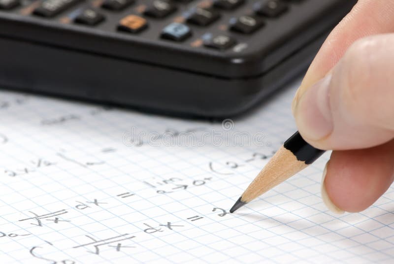 Engineering Calculations stock image. Image of mathematics - 2216693