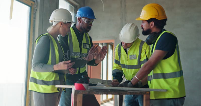 Engineering, Collaboration and Blueprints with People on Construction ...