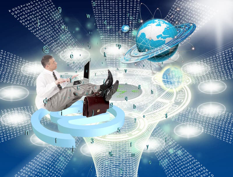 Engineering Computer Technology.Generation Stock Image - Image of ...