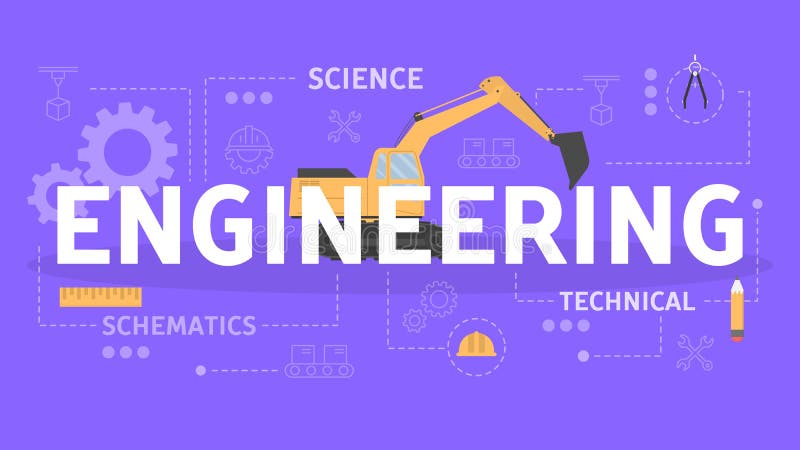 Engineering Concept. Idea of the Education and Learning Stock Vector ...