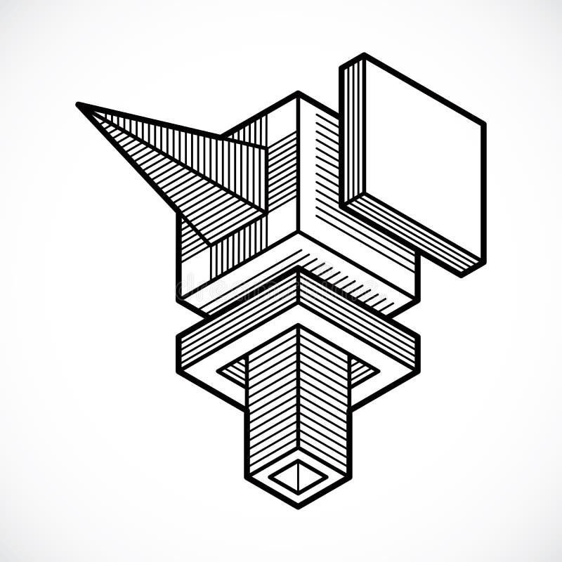 Engineering Construction, Abstract Vector. Stock Vector - Illustration ...