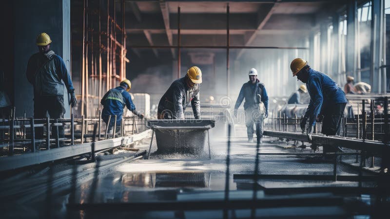 Engineering Construction Industrial Background Stock Illustration ...