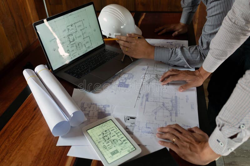 Engineering, Consulting, Design, Construction, with Colleagues, Plan ...