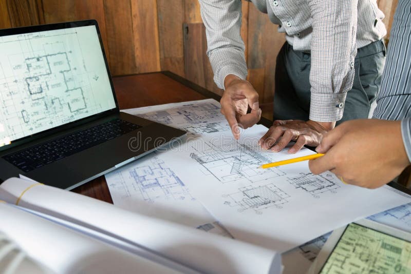 Engineering, Consulting, Design, Construction, with Colleagues, Plan ...