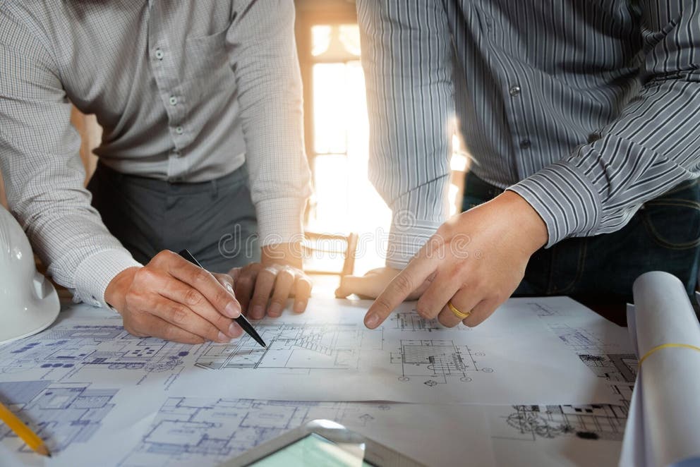 Engineering, Consulting, Design, Construction, with Colleagues, Plan ...