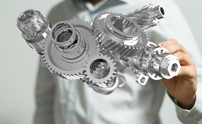A Engineering and Design Image Gears Stock Photo - Image of knowledge ...