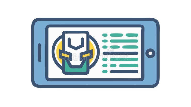 Engineering Design on Tablet Display, Industrial Blueprint Creation ...